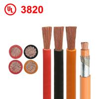 China UL3820 XLPE Battery Cable 125C 1000V High Voltage Electric Vehicle Cable for Auto and Industrial Use for sale