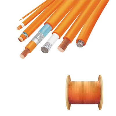 China EV 150C XLPE Insulation Battery Cable with 1500V Rating and Tinned Copper Conductor for sale