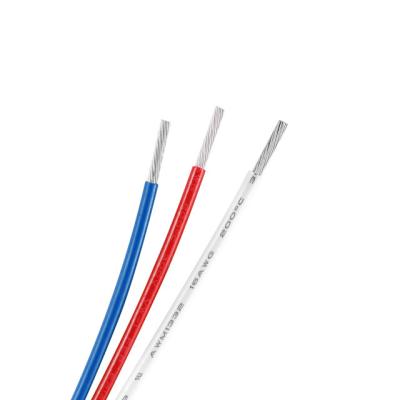 China 200c 300v Stranded PFA Insulated Wire UL1726 Flexible Hook Up Wire for sale