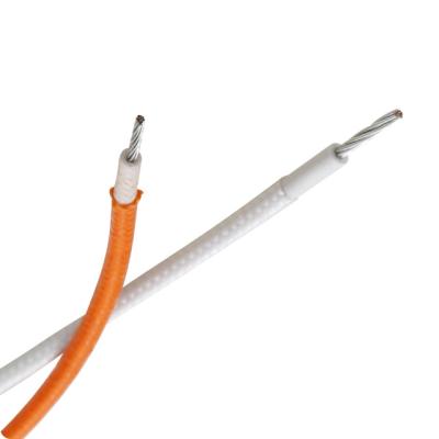 China UL 3122 300V 200C 26AWg silicone rubber Insulated Cable  Tinned  copper wire black blue white red for sale