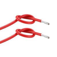 China High Strand Electrical Hookup Wire Silicone Rubber Cable 600V 150°C AWM3132 for sale