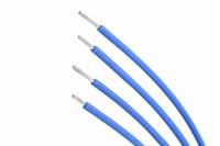 China Blue Tinned Copper 22 Awg 600v Wire , Flexible Silicone Wire UL3529 150℃ for sale