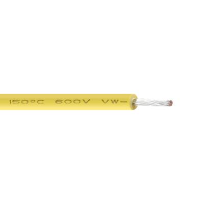China The company supply yellow headlamp XLPE Hook Up Wire UL3289 20AWG for sale