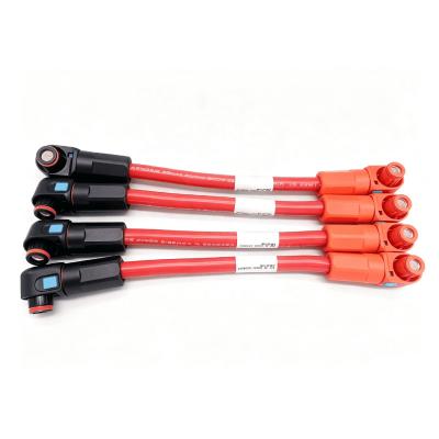 China UL Standard Battery Cable Harness 2AWG to 8AWG High Temperature Wire for Energy Storage and Automotive for sale