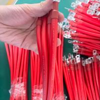 China Tinned Copper Conductor Silicone Insulation Battery Connection Cable with 600V Rated Voltage for EV Applications for sale