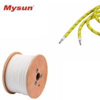 China High Resistance Fiberglass Braided Wire AWM 3123 Microwave Oven Application for sale