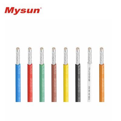 China 200C Flexible Insulated Wire E239689 UL 1860 AWG 24 PFA  Hook Up Cable for sale