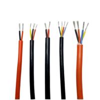 China Fiberglass Braided Awm UL3122 20AWG Red Silicone Insulated Wire Electric Wire for sale