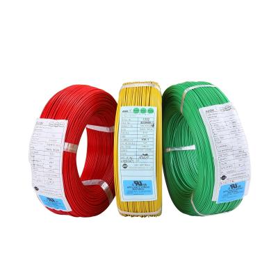 China UL3239 22-28AWG High Voltage 3KV FEP Insulated Wire 20AWG tinned copper wire 200C heater  white blue yellow for sale