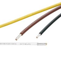 China PFA Insulated Wire UL1726 300V 250C tinned copper conductor wire red black green for sale
