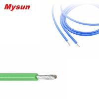 China Yellow 22awg 150deg Silicone Rubber Insulated Wire For LED Lighting Application for sale