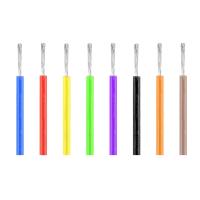 China 3135 AWG22 Flexible Insulated Wire with headlamp Silicone Rubber Insulated Anti Temperature Wire for sale