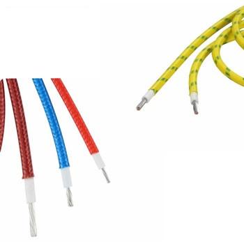 China FT2 1/1.20mm 16AWG Fiber Glass Braided Wire UL3122 for sale