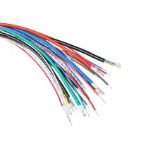 China Conductor Copper Braid Fiberglass Silicone Wire 18AWG For Inrernal Wiring for sale