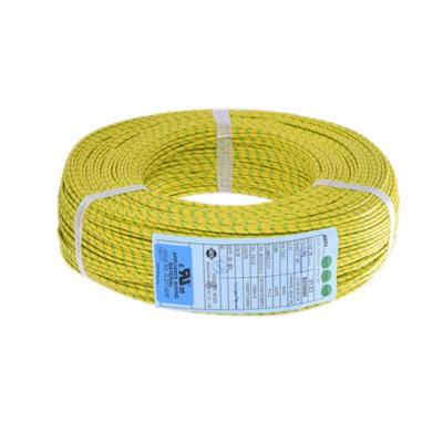 China Halogen Free UL3071 Silicone Fiberglass Cable 13awg Tinned Copper for sale