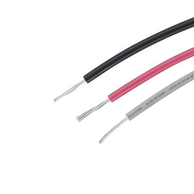 China 14AWG Tinned Copper XLPE Insulation Wires For Robot Black Color Customized for sale