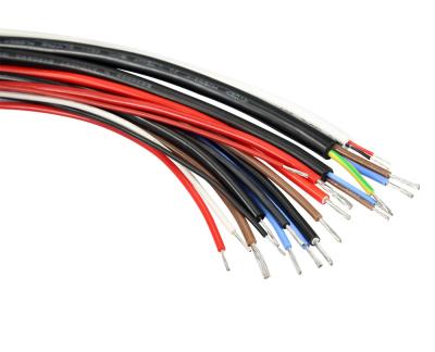 China VDE Flexible Silicone Coated Wire For Lighting 180C for sale
