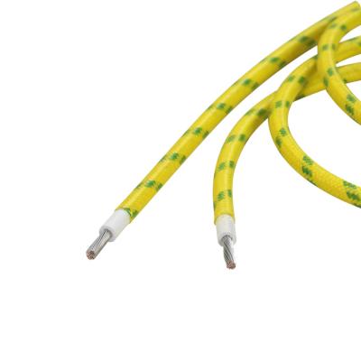 China 200C UL3122 Fiberglass Insulation Electrical Wire 2.66mm Dia For Heating Lead for sale