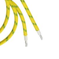 China UAV Heater Fiberglass Insulated Copper Wire 30AWG Silicone Rubber UL3068 for sale