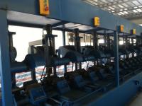 China Auto Adjustable Tube Mill Line Stainless Steel Tube Polishing Machines 5500*1450mm for sale