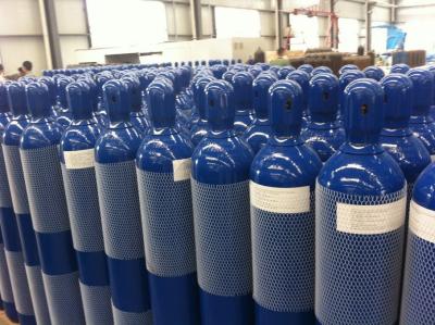 China Steel Seal High Pressure 10L / 15L / 20L Compressed Gas Cylinder For High Purity Gas for sale