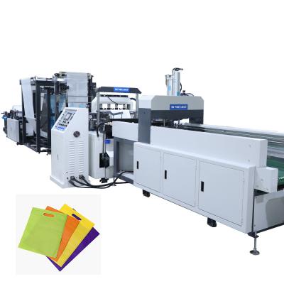 China Automatic W Shaped Non Woven Bag Making Machine High Speed for sale