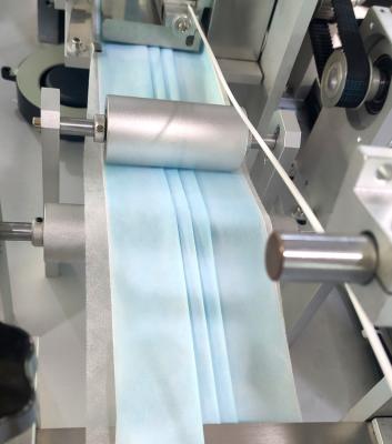 China 8 Servo 3 Ply Face Mask Making Machine 1200KG single piece molding for sale
