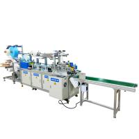 China 3 Layer Ultrasonic Face Mask Making Machine , YANUO Disposable Mask Machine for sale