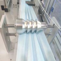 China 3 Ply Non Woven Face Mask Making Machine One Button Switch for sale