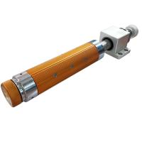 China 60cm Length Face Mask Machine Parts Manual Air Expansion Shaft 3 Inch Aluminum Guide Roller for sale