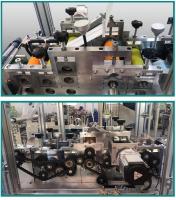 China Efficient 3 Ply Mask Making Machine Outer Inner Ear Band  300-500 Tablets / Min for sale