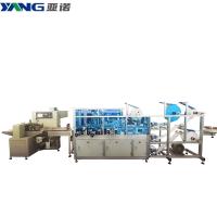 China YANUO 3 Ply Face Mask Making Machine , 200Pcs/Min Ce Surgical Face Mask Making Machine for sale