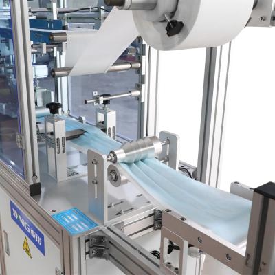 China 250pcs/Min 3 Ply Face Mask Making Machine , 220V Surgical Mask Production Equipment 9000W for sale