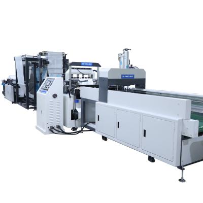 China 18KW 120pcs / min Non Woven Fabric Bag Making Machine For T Shirt for sale