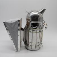 China 4 1/7'' Dia 9 5/6'' Tall Bee Hive Smoker For Driving Bees Away for sale