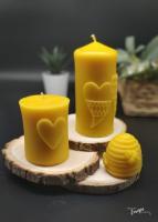 China 8g/100g 13g/100g Iodine Beeswax Candle Wax Medium Yellow Beeswax For Candle Making for sale