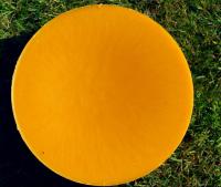 China Renewable Hand Poured Natural Beeswax Block For Making Candles for sale