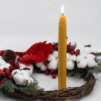 China USP Lower Toxicity Pure Beeswax Candles Diy Rolled Beeswax Candles for sale