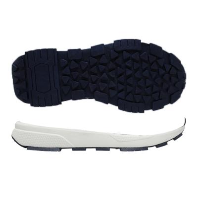 China OEM Accept EVA Shoe Soles TPR Eva Anti Slip Outdoor  Rubber Air Cushion for sale