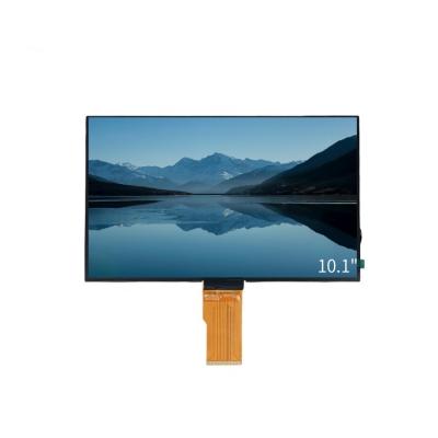 China 10.1 Inch TFT IPS Display High Brightness TFT LCD Screen 1024x600 Resolution With 60 PIN LVDS for sale