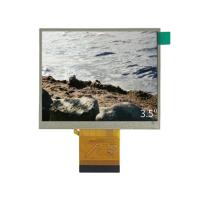 China 3.5 Inch TFT LCD Display 320x480 Resolution MCU LCD Display 300 Nits for sale