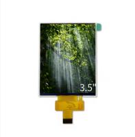 China TTL IPS Panel Display 300 Nits Touch Screen LCD Display 3.5 Inch for sale