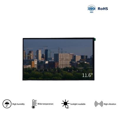China 11.6 Inch HD TFT LCD Display 30 PIN EDP Screen 1920x1080 For Mobile Office Equipment for sale