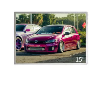 China TFT LCD Touch Screen Module 15 Inch High Brightness LCD Module 1024x768 Resolution With LVDS Interface for sale