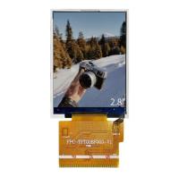 China 240x320 Resolution Mini TFT Display 2.8 Inch TFT Display Panel With MCU Interface for sale