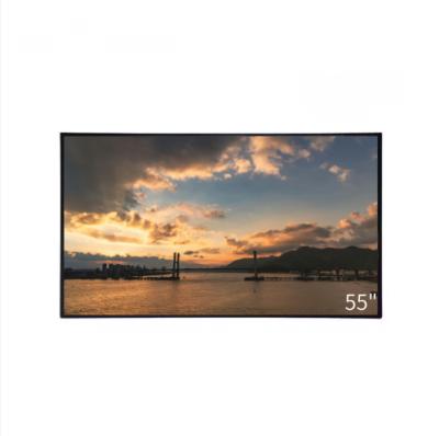 China 55 inch TFT LCD Display with 3840×2160 Resolution and IPS Full View Technology for Digital Signage for sale