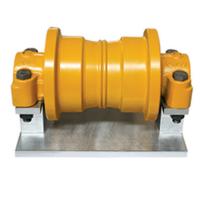 China Black Heat Treated Undercarriage Rollers Long-Lasting for sale