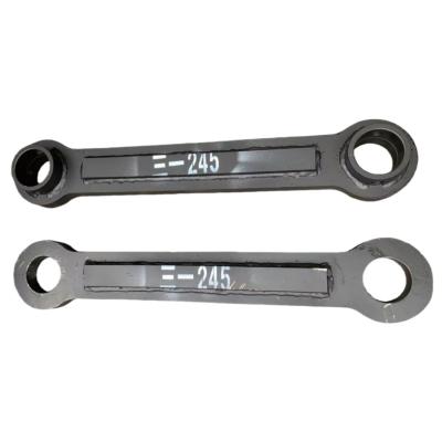 China Sany SY245 excavator reinforced and strengthened bucket connecting rod, forged alloy steel H-type connecting rod, special anti-fracture accessory for sale