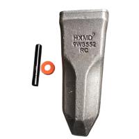 China Forged Bucket Tooth 9W8552 For CAT E345 E350 Excavator Heavy Duty Wear Resistant Spare Parts for sale