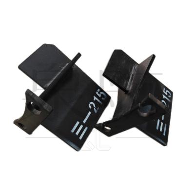 China Slewing Mud Scraper Mud Guard Fit For SANY SY215C Excavator, High Strength Wear Resistant Alloy Steel Turntable Mud Flap Replacement Spare Part for sale